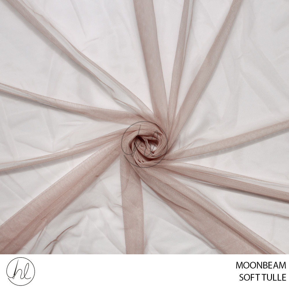 SOFT TULLE 51 MOONBEAM 150CM PER M – Habby And Lace