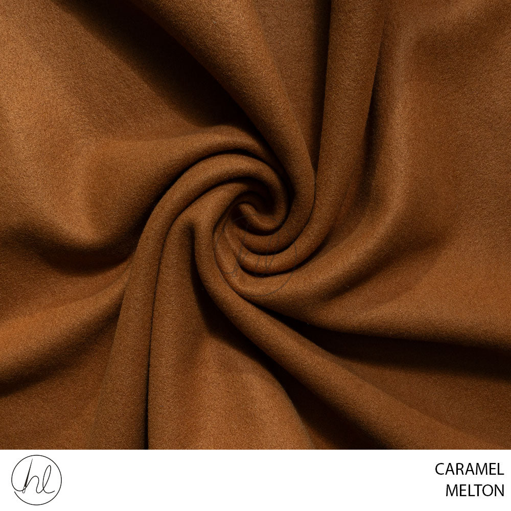 AN MELTON 51 CARAMEL 150CM PER M – Habby And Lace
