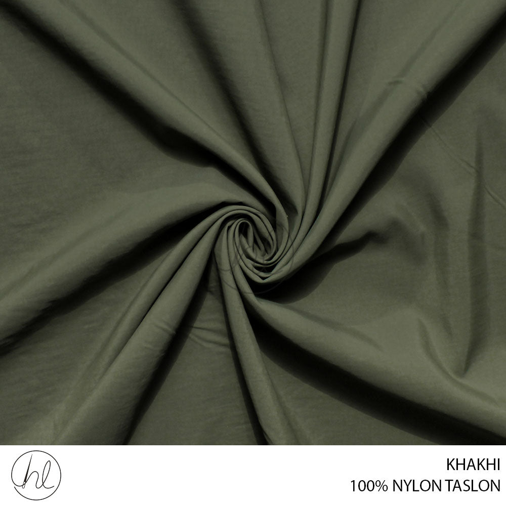 100% NYLON TASLON 56 KHAKHI 150CM PER M – Habby And Lace