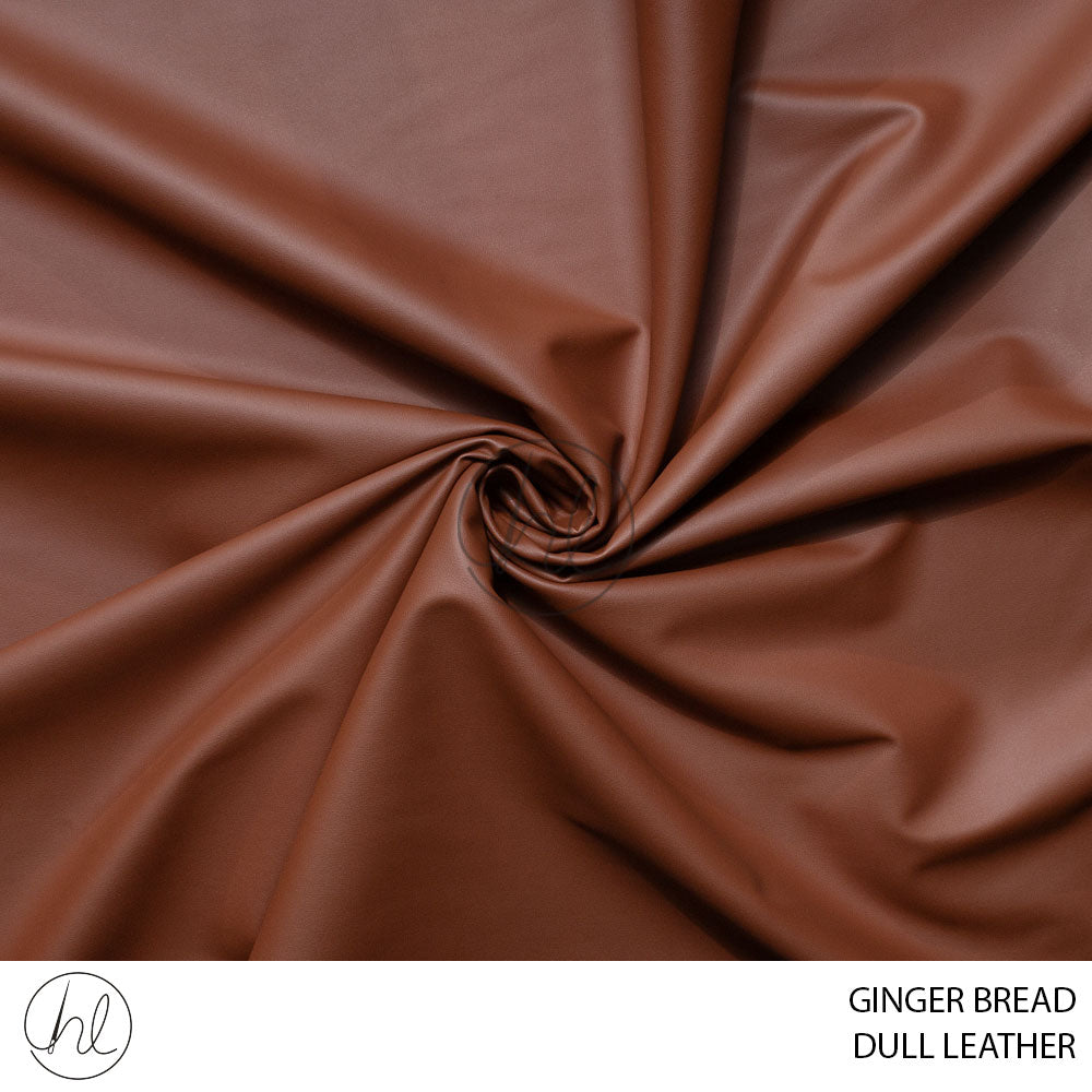 DULL LEATHER (51) GINGER BREAD (150CM) PER M – Habby And Lace