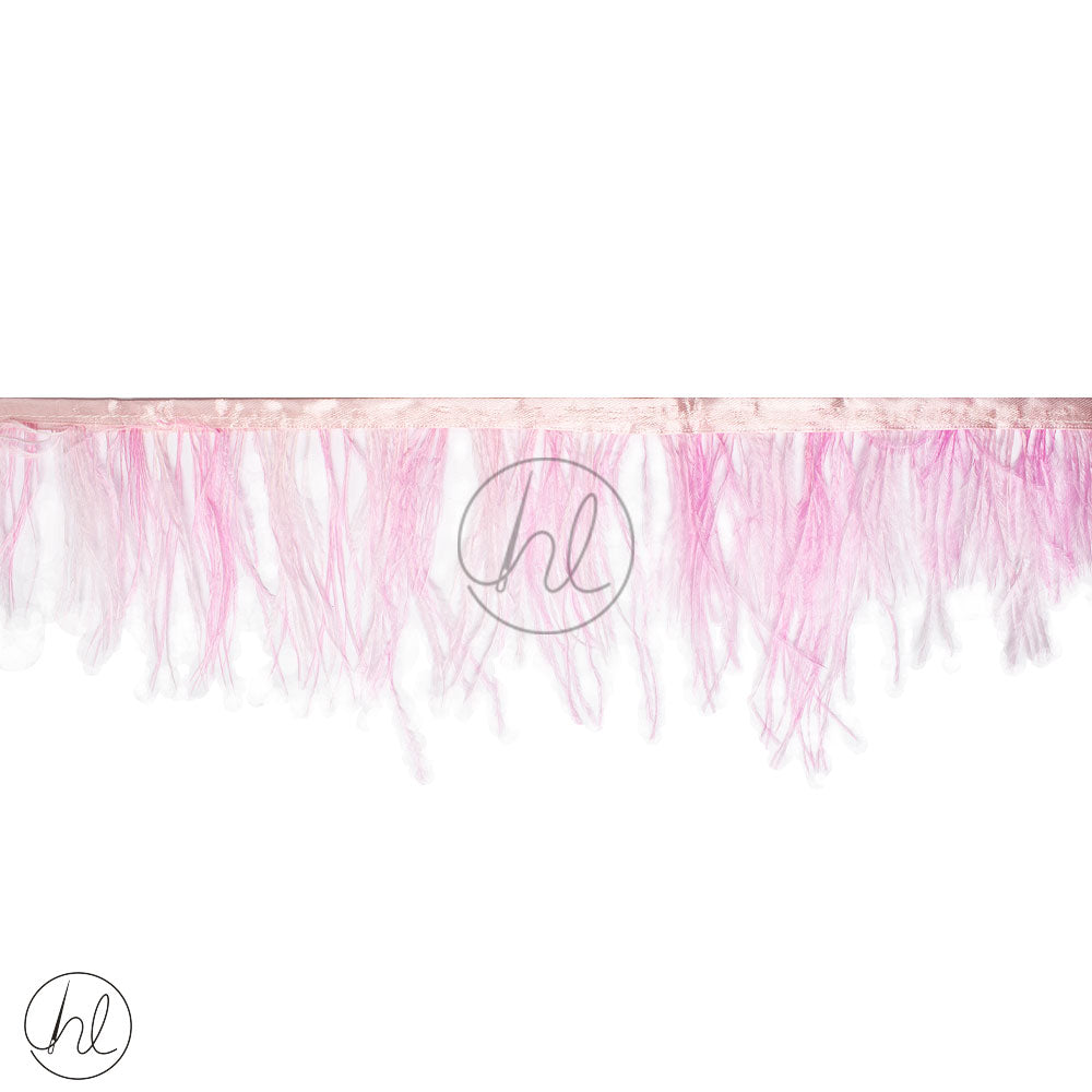 2 TONE FEATHER TRIMMINGS (PINK) PER M – Habby And Lace