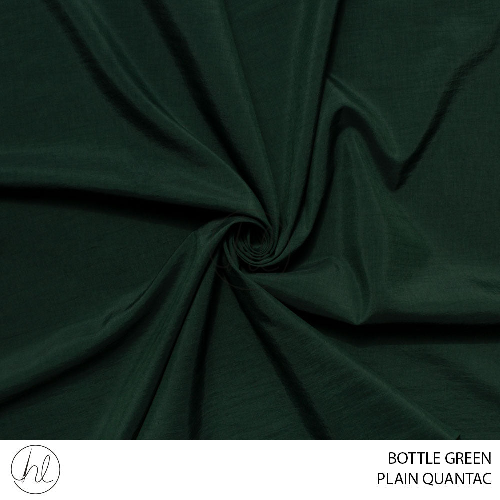 PLAIN QUANTAC 781 BOTTLE GREEN 150CM PER M – Habby And Lace