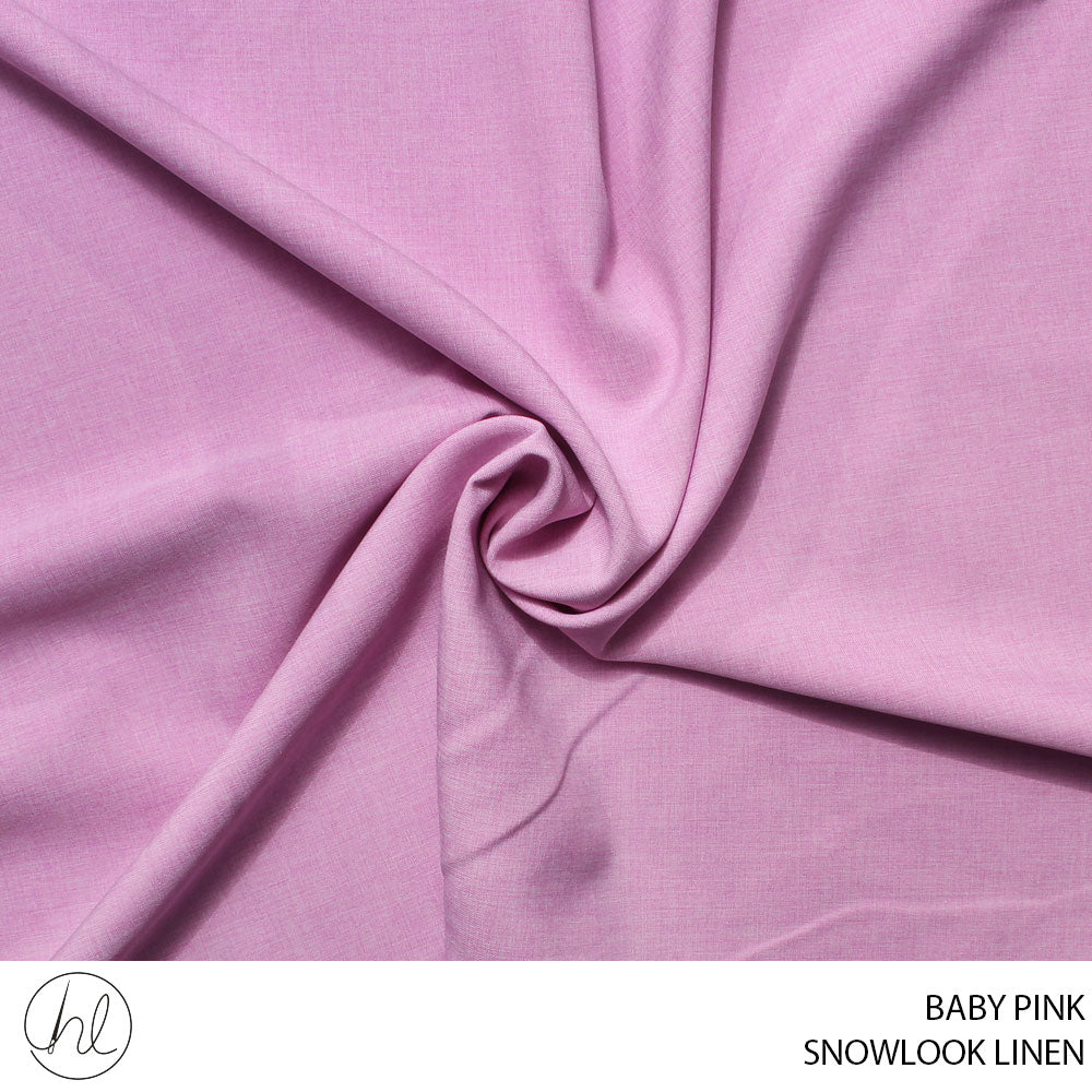 SNOW LOOK POLYESTER 150CM BABY PINK – Habby And Lace