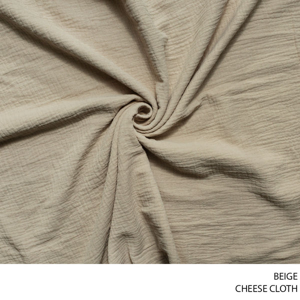 Plain Cheesecloth Fabric – Habby And Lace
