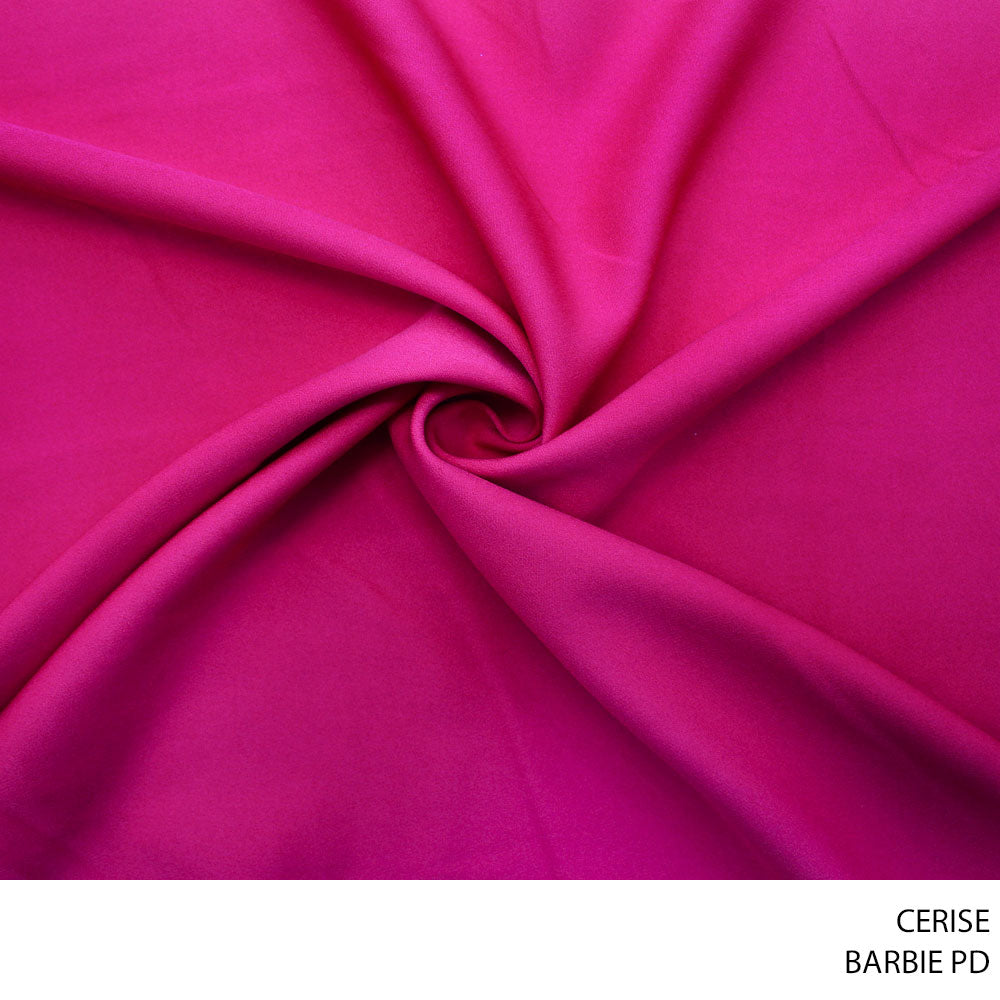 BARBIE PD FABRIC 150CM CERISE ROLL 001 1 – Habby And Lace