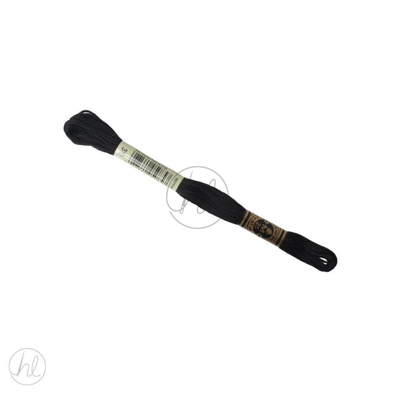 DMC Embroidery Thread 310 Black – Habby And Lace