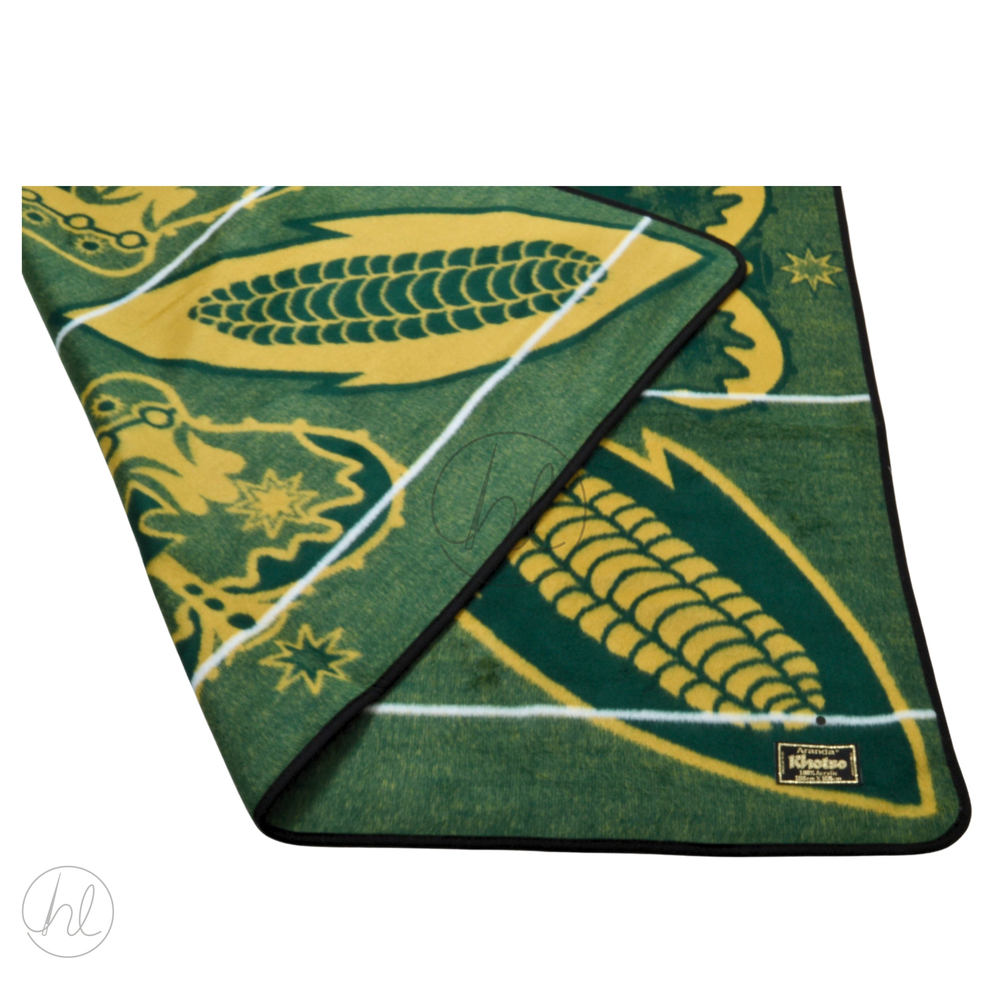 BLANKET ARANDA KHOTSO GREEN 1 FREE – Habby And Lace