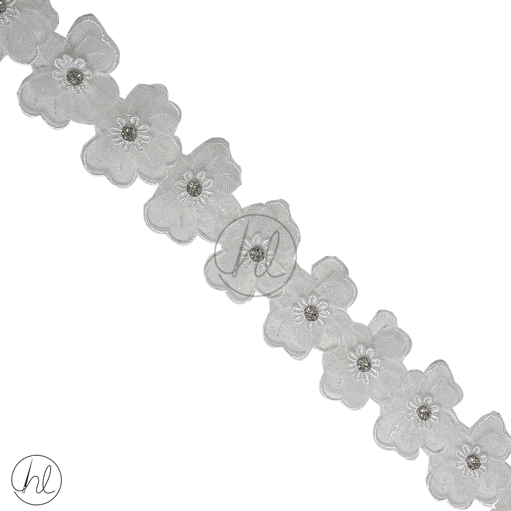 Braid 6cm White – Habby And Lace