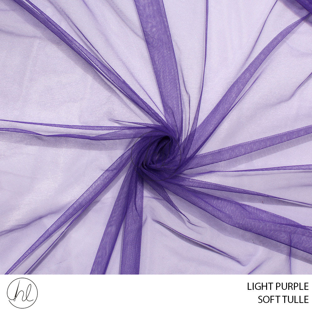 SOFT TULLE 781 LIGHT PURPLE 150CM PER M – Habby And Lace
