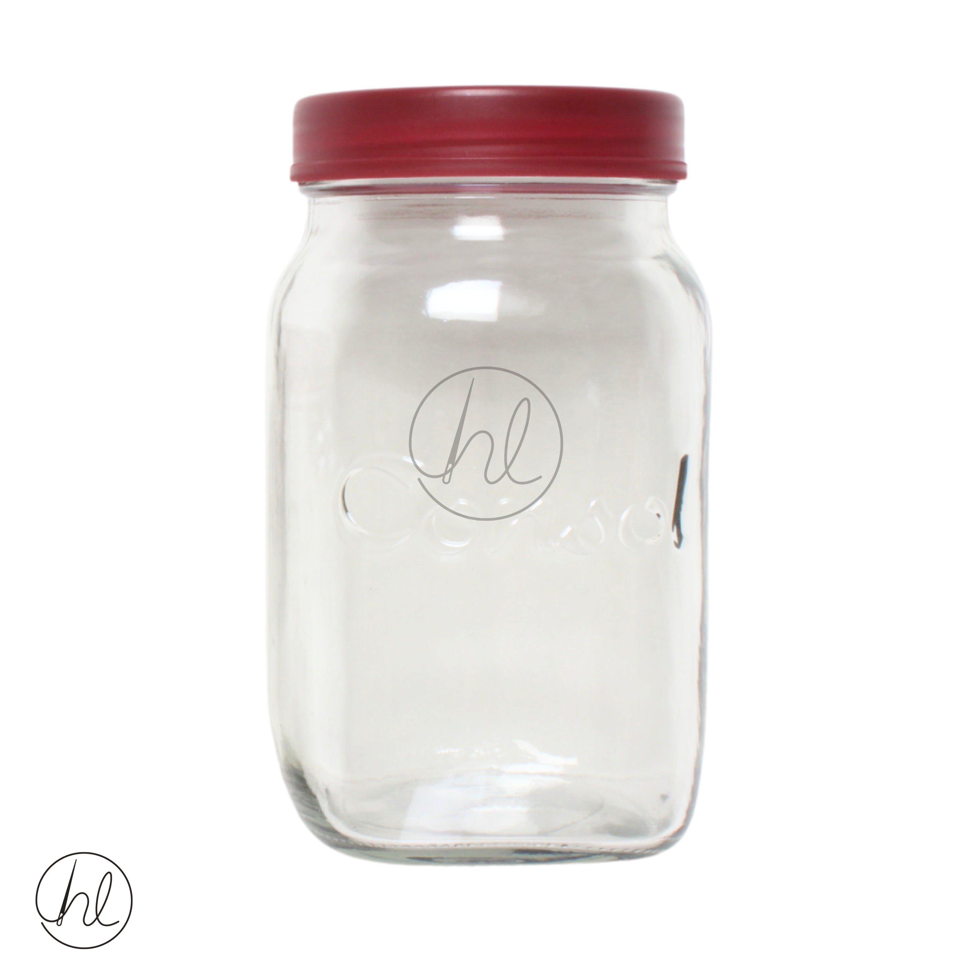 Jar Consol Coloured Lids 1lt – Habby And Lace