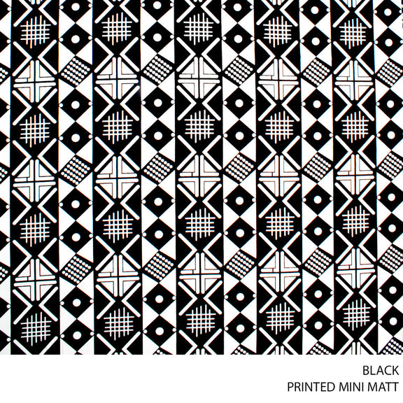 MINI MAT PRT DESIGN 7 BLACK ROLL ROLL 001 – Habby And Lace