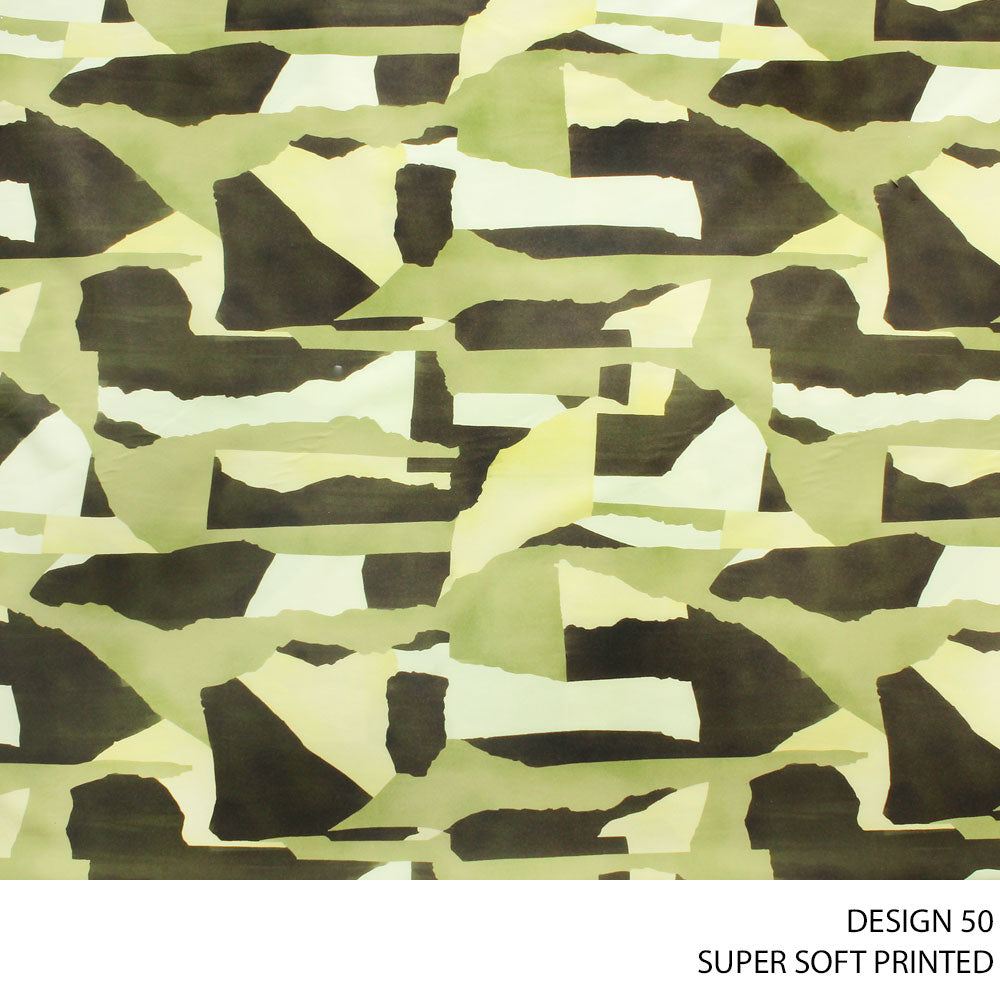 SUPER SOFT PRINTED FABRIC 150CM LIME ROLL ROLL 001 – Habby And Lace