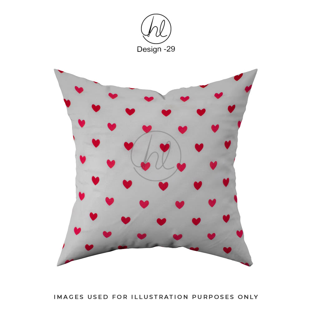 100% Cotton Prt Heart Small – Habby And Lace