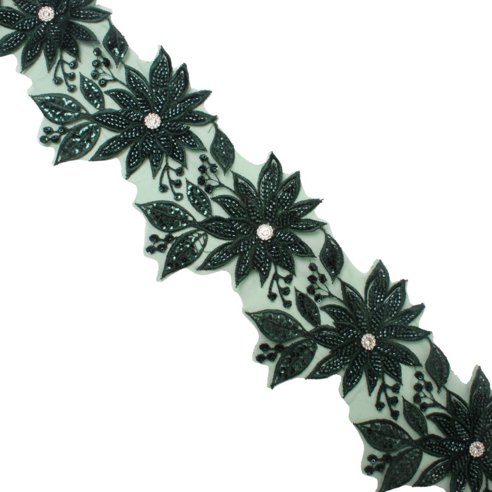 BRAID FANCY BOT/GREEN BL15 – Habby And Lace