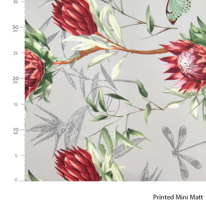 MINI MAT PRT PROTEA/DRAGONFLY LINEN ROLL ROLL 001 – Habby And Lace
