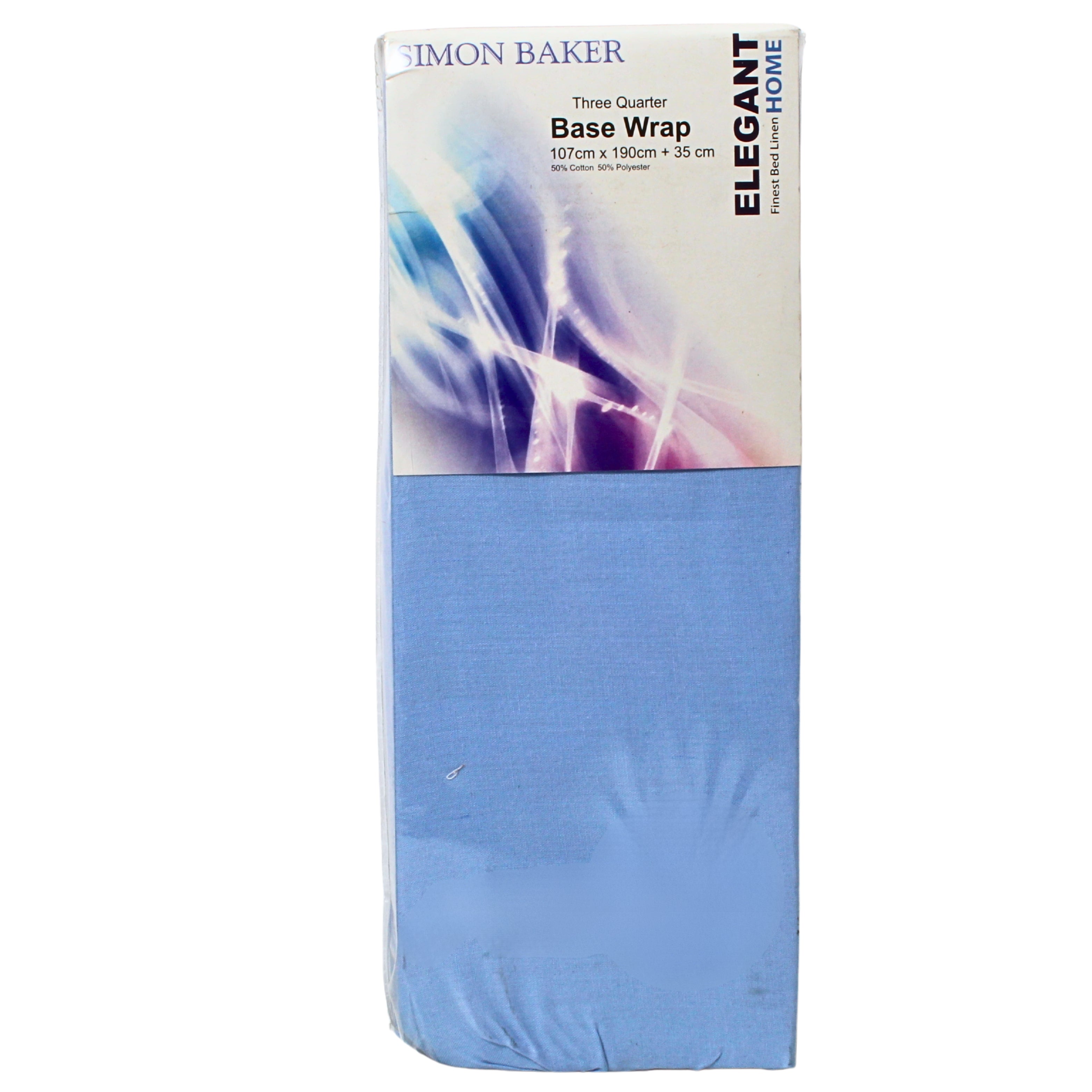 Extra Depth Base Cover Polycotton Sky Blue 3/4 – Habby And Lace