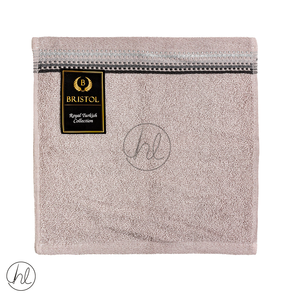 Bristol Royal Turkish Face Cloth Grey 30X30cm – Habby And Lace