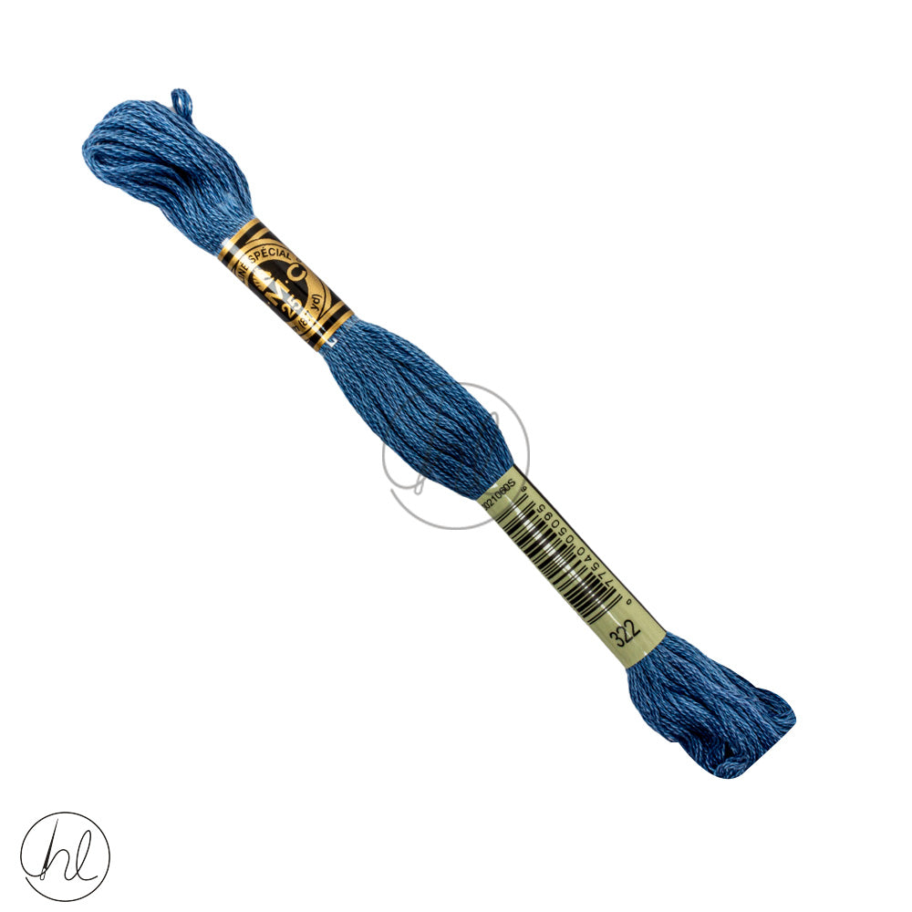 DMC Embroidery Thread 322. Pale Blue – Habby And Lace