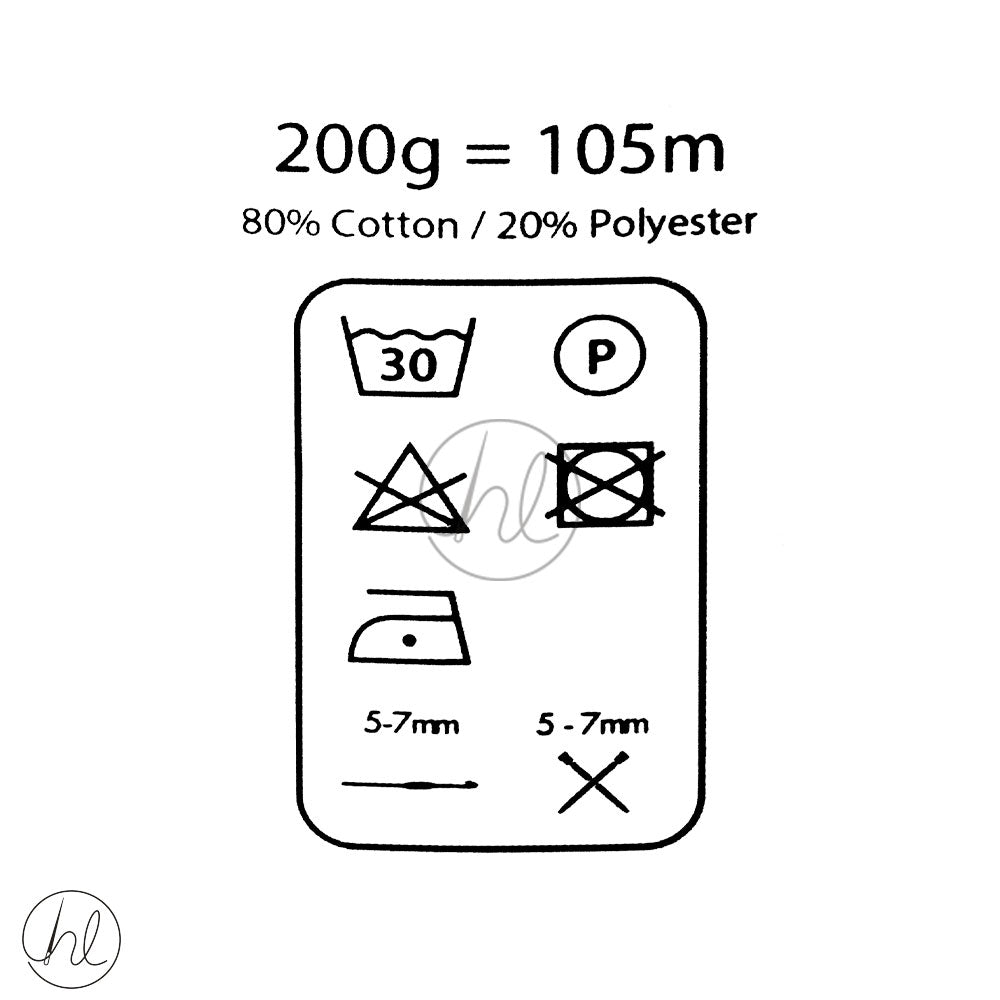 KISMET MACRAME LOOPY 200G BLACK – Habby And Lace