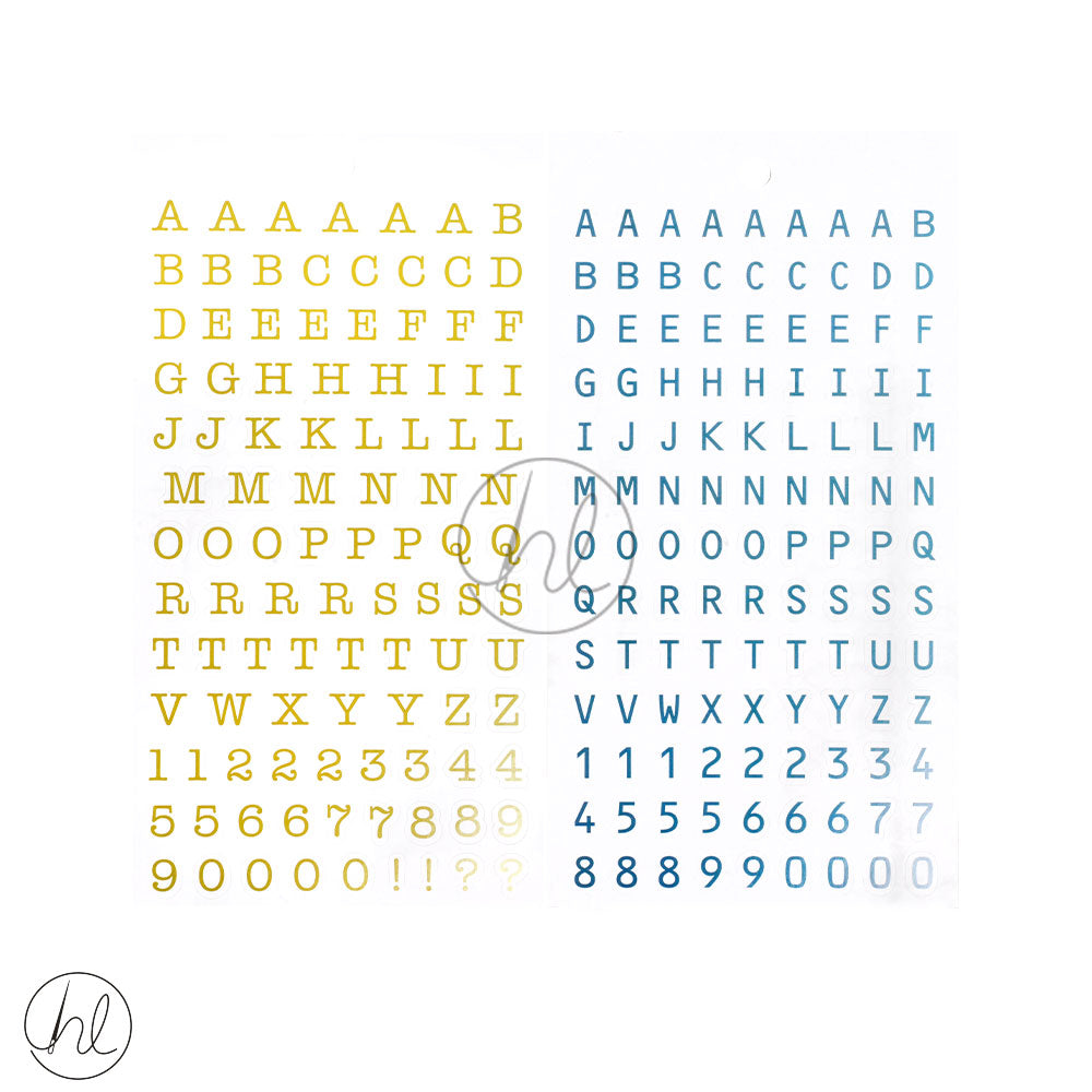 STICKERS PLANNER NUMBERS 6 SHEETS 26006 – Habby And Lace