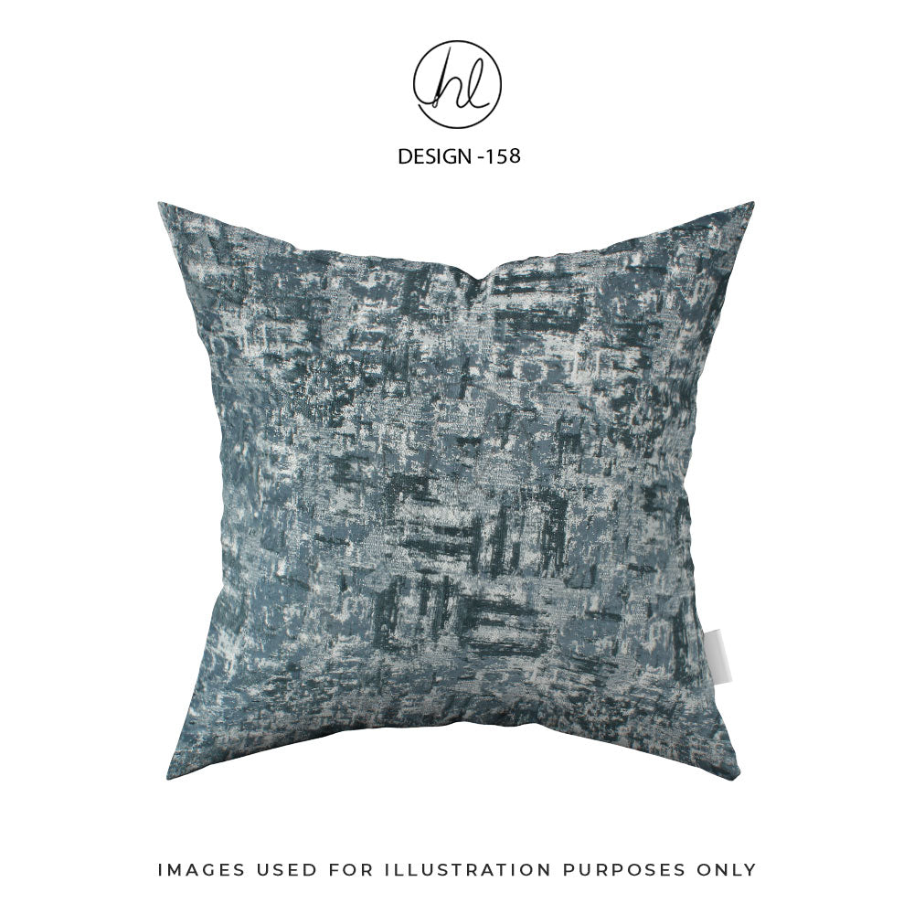 POLYESTER BLOCK DESIGN 158 DARK GREY 280CM PER M BUY 10M OR MORE GET 1 ...