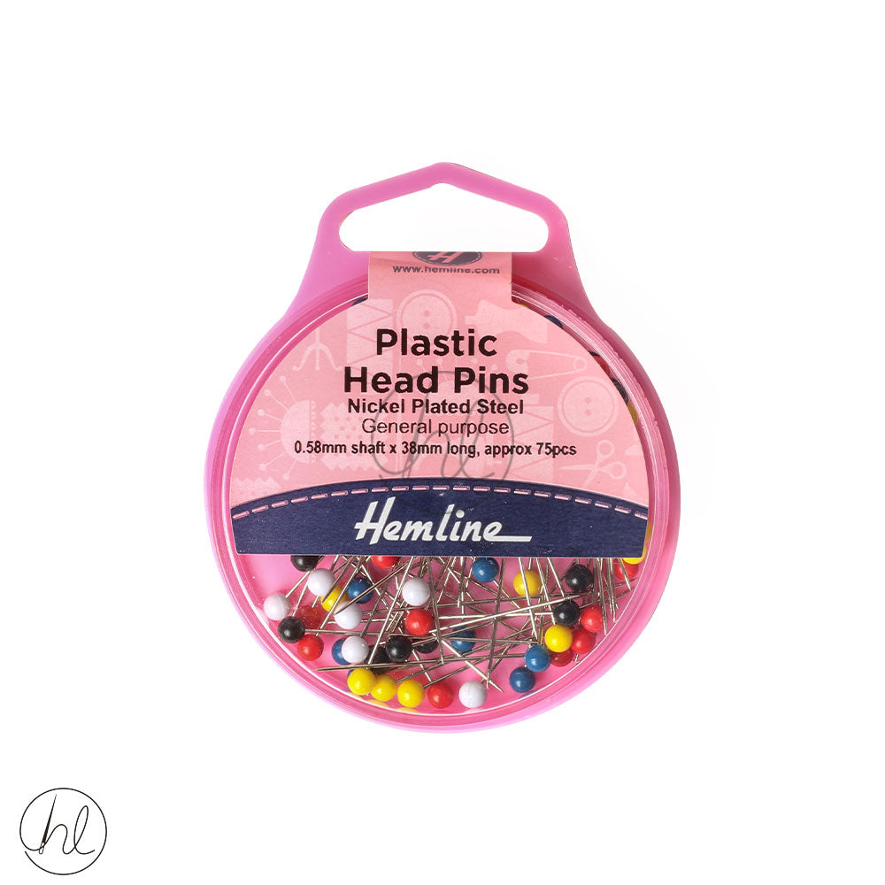 HEMLINE PINS PLASTIC HEAD – Habby And Lace