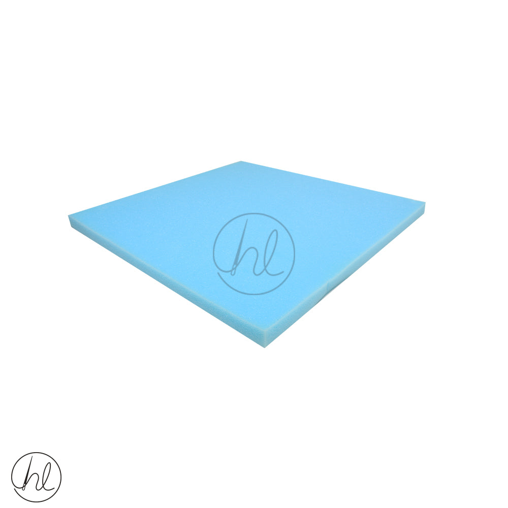 FOAM (834) (50X50X23MM) (BLUE) (MEDIUM DENSITY) – Habby And Lace