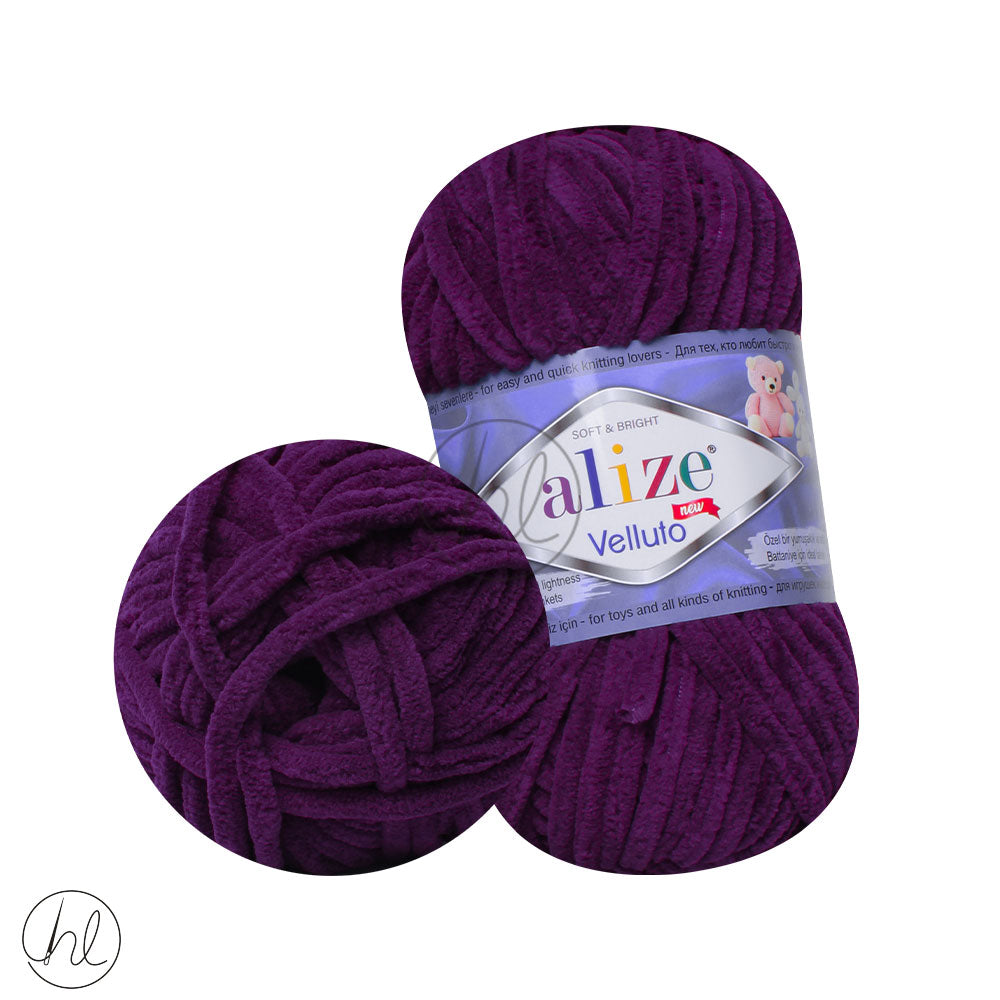 Alize Velluto GRAPE 100G 111 – Habby And Lace
