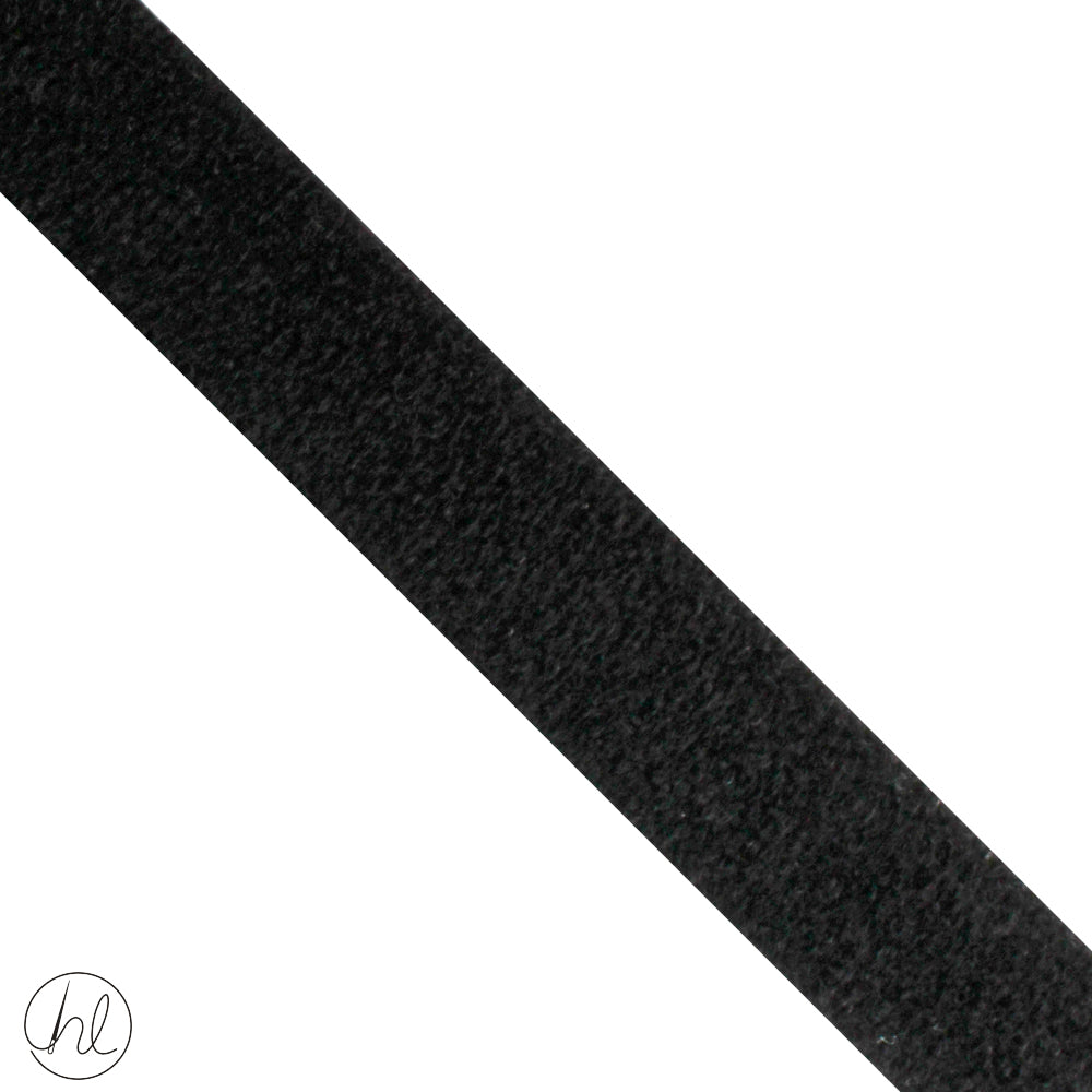 DOUBLE SIDED VELCRO BLACK 19MM P/METER – Habby And Lace