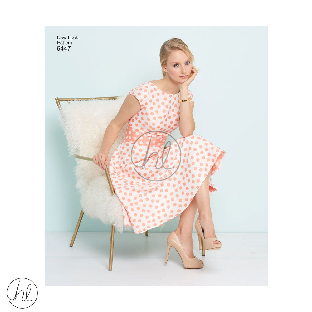 NEW LOOK PATTERNS 8-20 N6447 – Habby And Lace