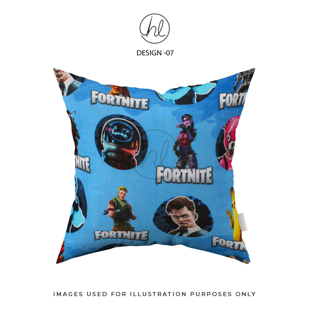 PRINTED SHEETING FORTNITE DESIGN 07 ROYAL BLUE 240CM PER M – Habby And Lace