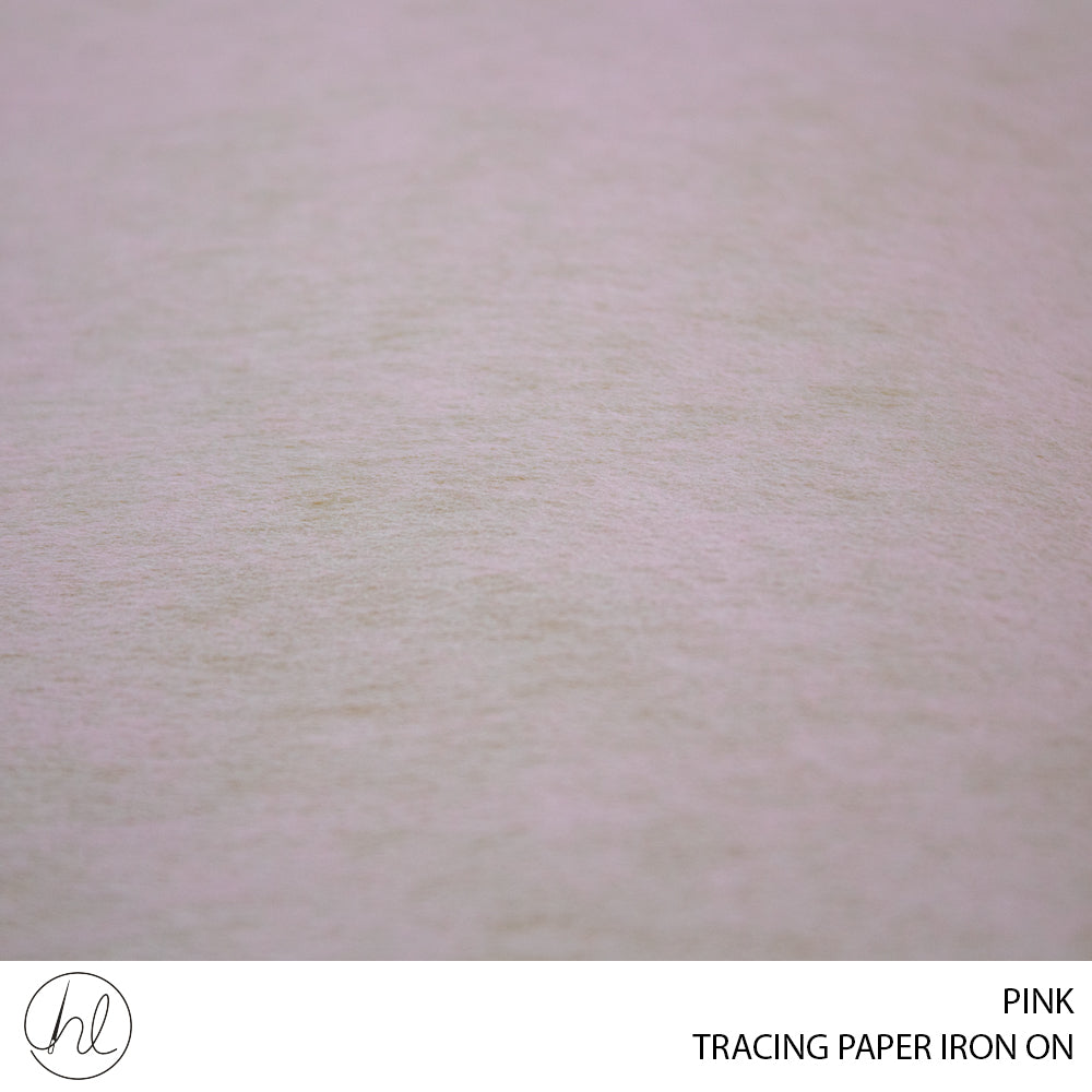 TRACING PAPER PINK P/METER PERLON – Habby And Lace